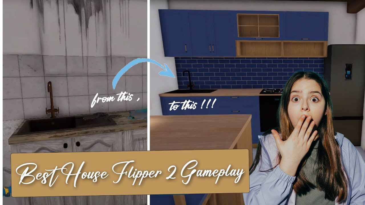 Epic Kitchen Makeover in House Flipper 2: Before & After | # ...