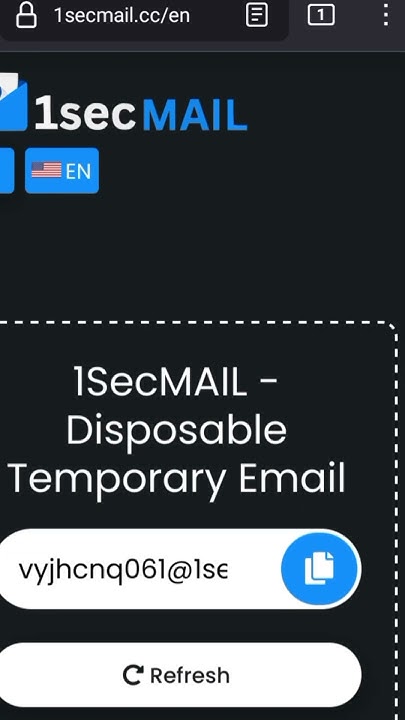 How to keep your email inbox secure? - 1secmail - YouTube