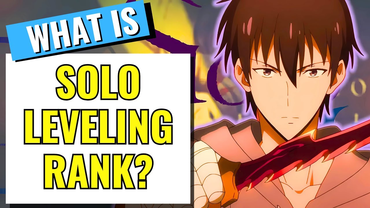 Which SOLO LEVELING RANK Are You? - YouTube
