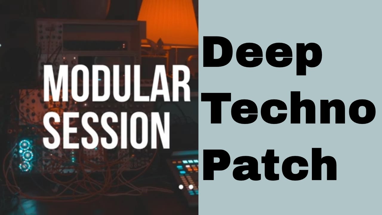 Modular Session / Eurorack DeepTechno Jam - YouTube