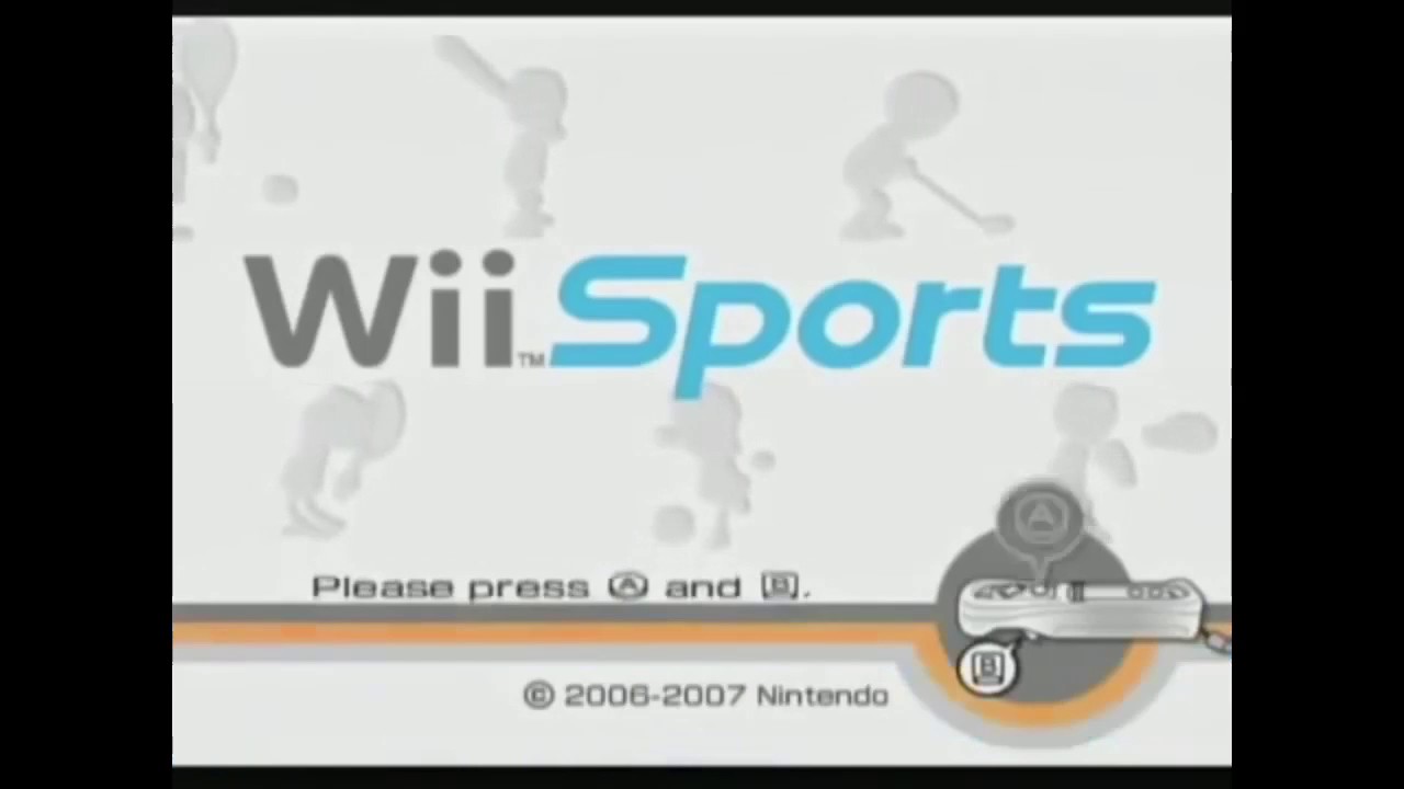 Wii Sports Title Screen (Sped Up) - YouTube