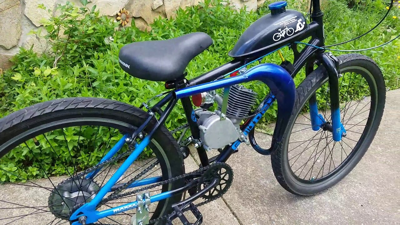 Another yd100 motor on Mongoose grudge - YouTube