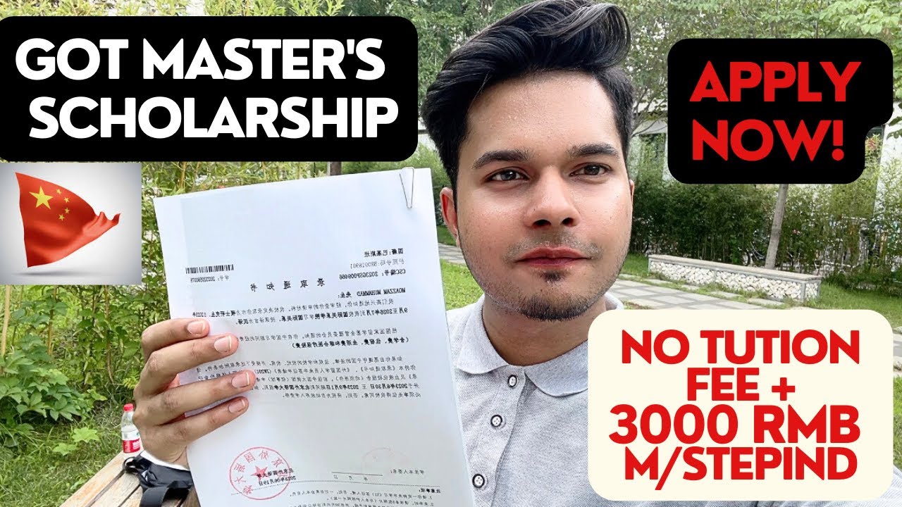 Master's Scholarship in China: How I Did It + Tips for Your Success| # ...