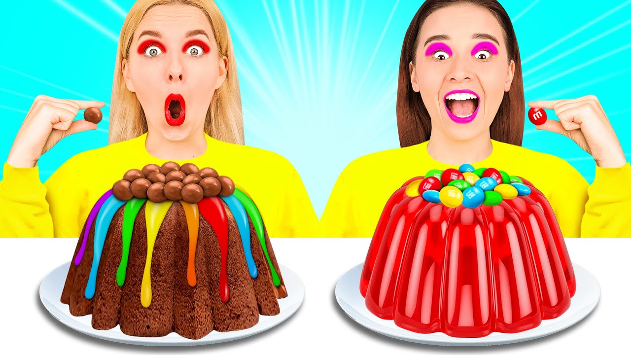 केक सजा चुनौती #1 BooBoom Challenge - YouTube