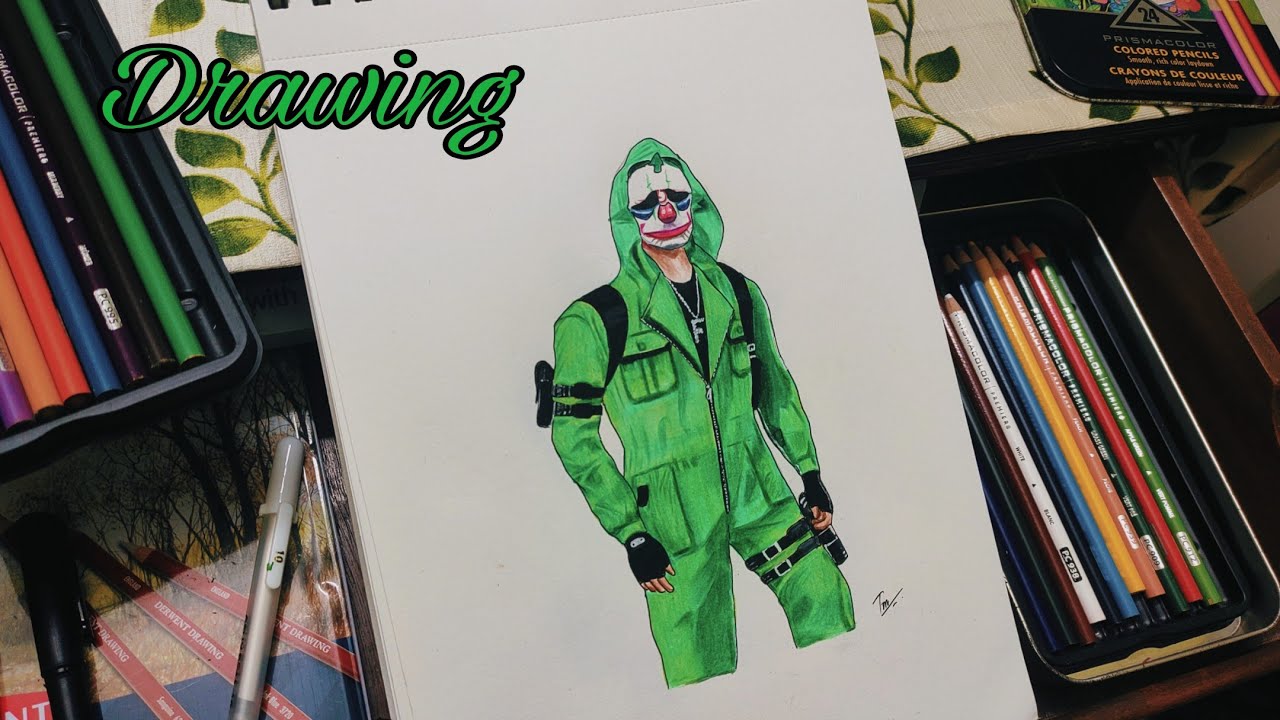 Drawing Green Criminal Bundle || Request drawing || Freefire || Heroic ...
