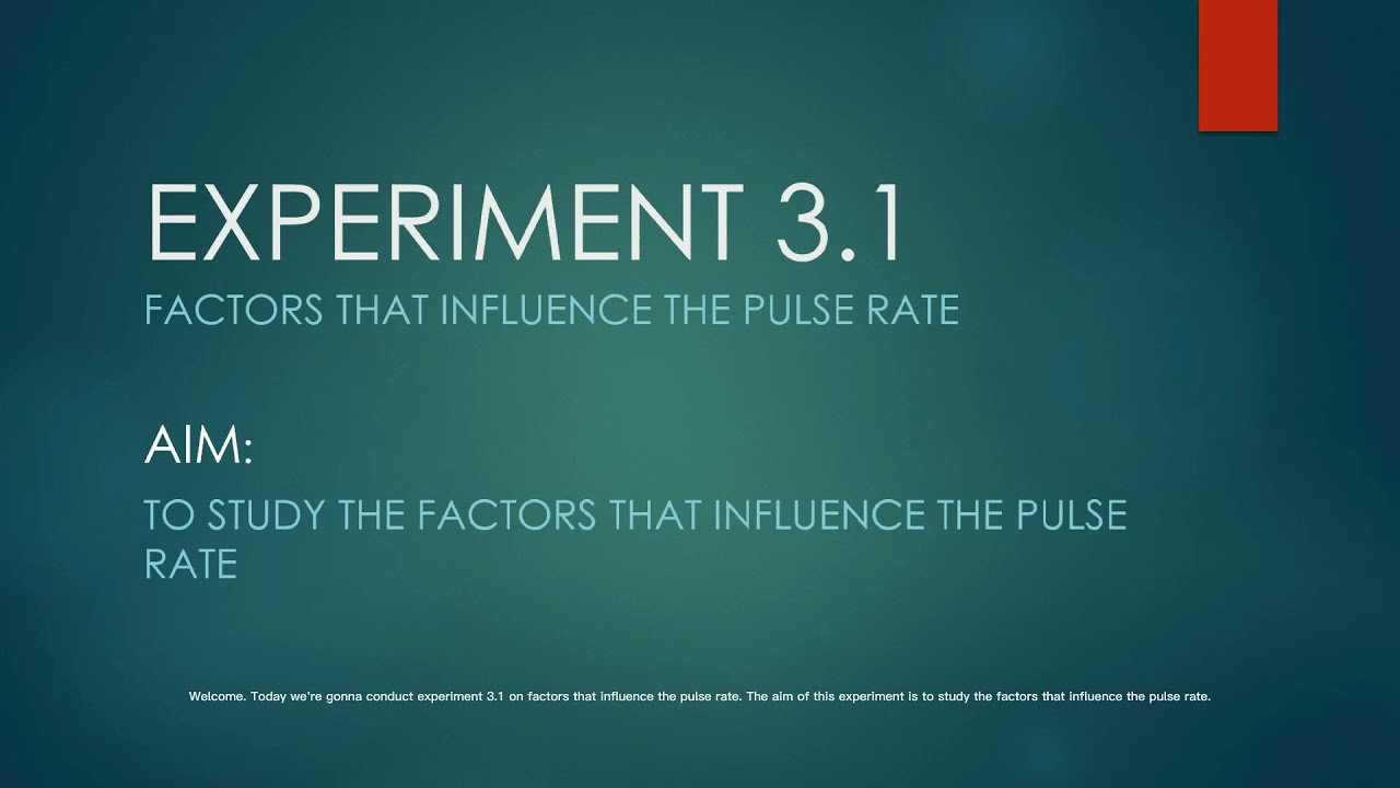 Science Form 3: Experiment 3.1 (chapter 3) - YouTube