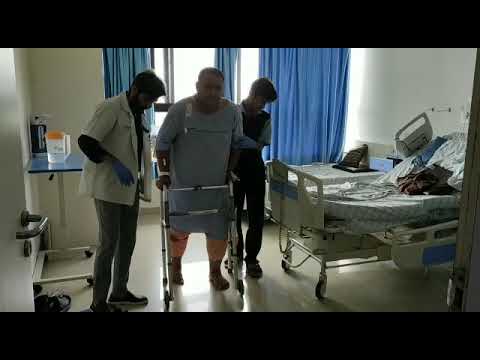 After Total Knee Replacement at Inamdar Multispeciality Hospital - YouTube