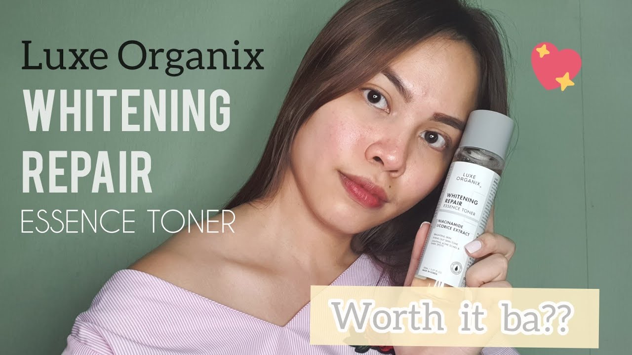 Luxe Organix Whitening Repair Essence Toner review/feedback CLICK HD ...