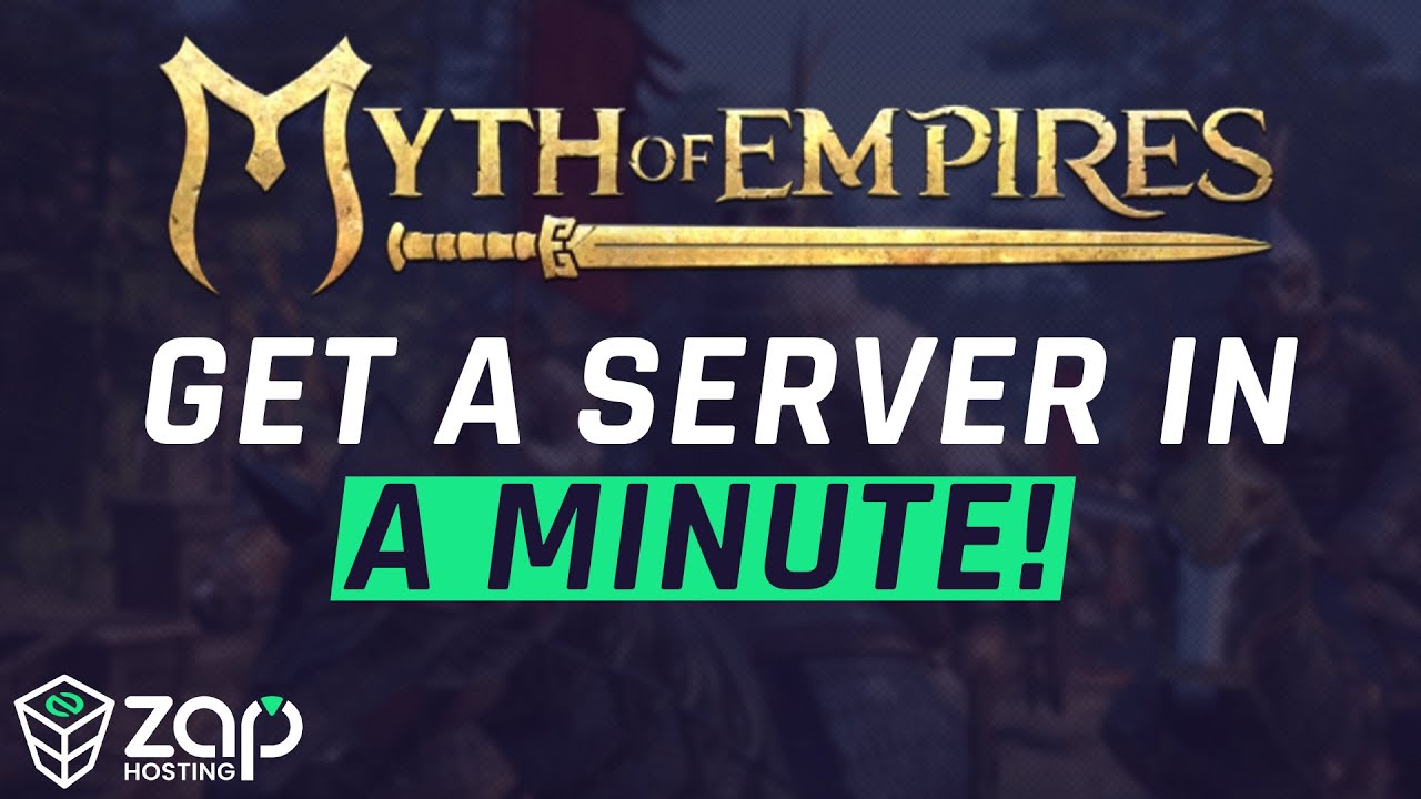 Setup Myth Of Empires server in just a MINUTE! | 2024 - YouTube