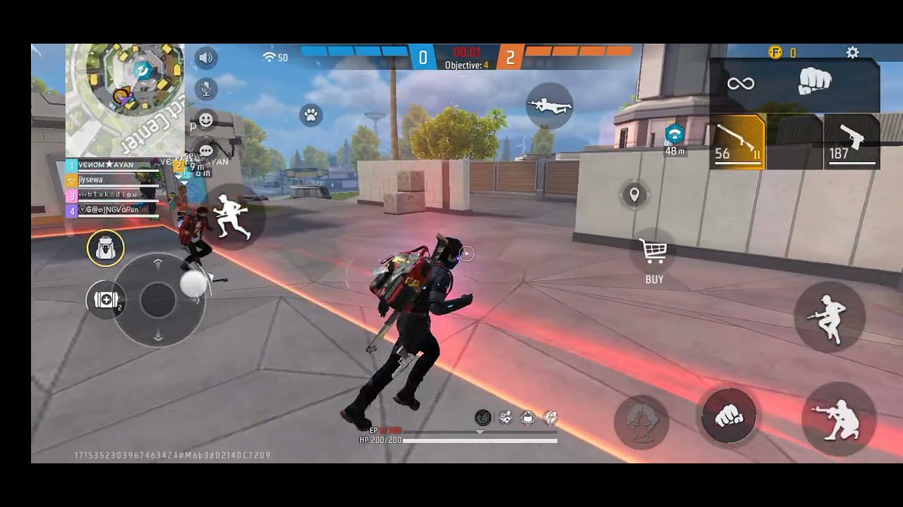 free fire India gameplay video please support me - YouTube