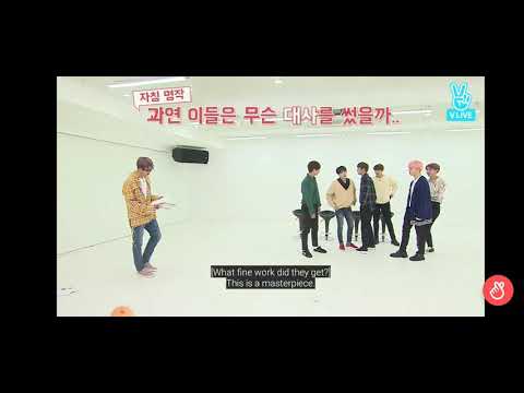 JIN and JIMIN fart acting! BTS Gayo Ep 14