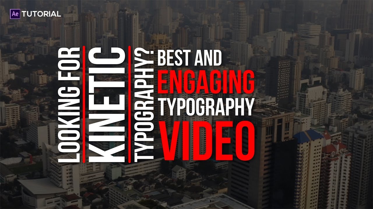 Kinetic Typography Tutorial In After Effects | Alan Mamun - YouTube