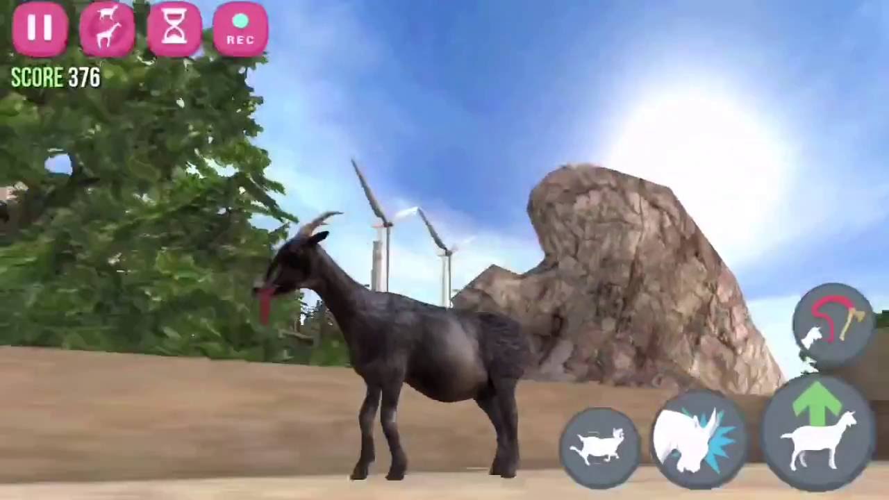 How to get tornado goat (goat simulator) - YouTube