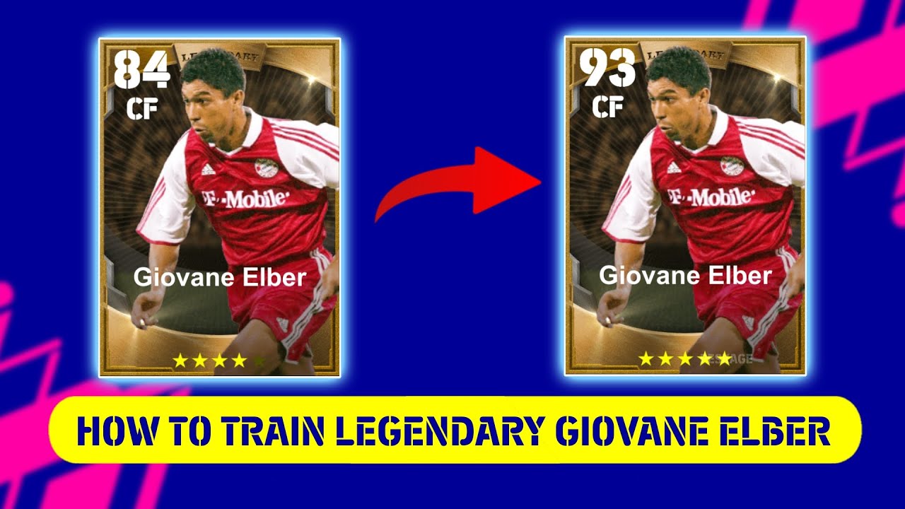 How To Train Legendary Giovane Elber in eFootball 2023 - YouTube