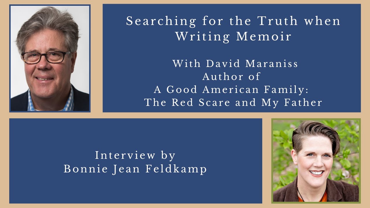 Searching for the Truth when Writing Memoir With David Maraniss - YouTube