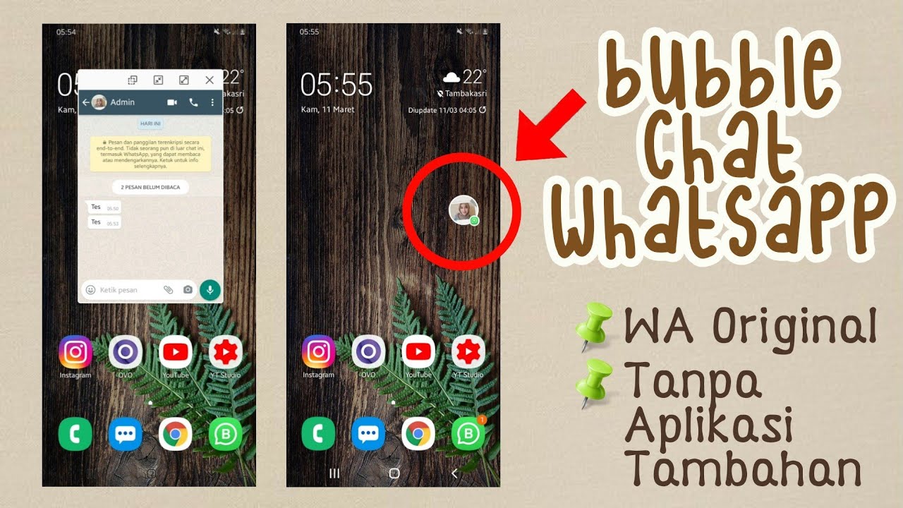 BUBBLE CHAT WHATSAPP ORIGINAL - YouTube