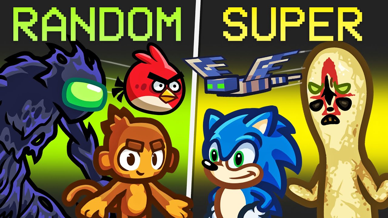 RANDOM ROLES vs SUPER IMPOSTER in Among Us - YouTube