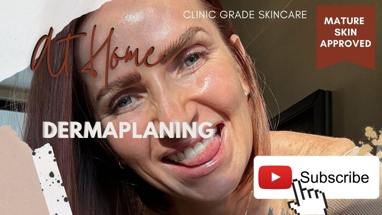 Advanced At Home Dermaplaning Step By Step || Professional Dermaplaning ...