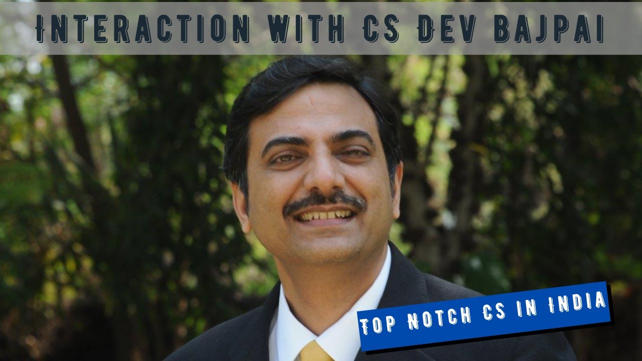 Interaction with CS Dev Bajpai | 05 Key Takeaways - YouTube