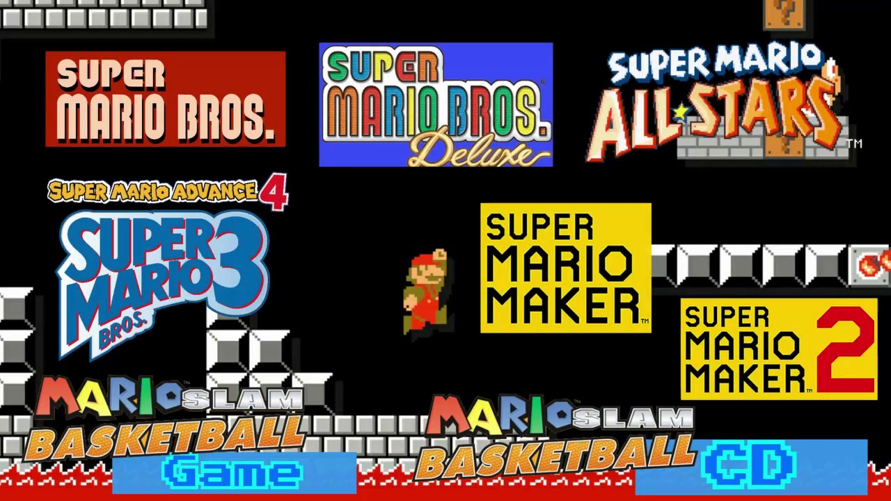 [ULTIMATE MASHUP] Super Mario Bros.: Castle Theme Mashup (8 songs ...