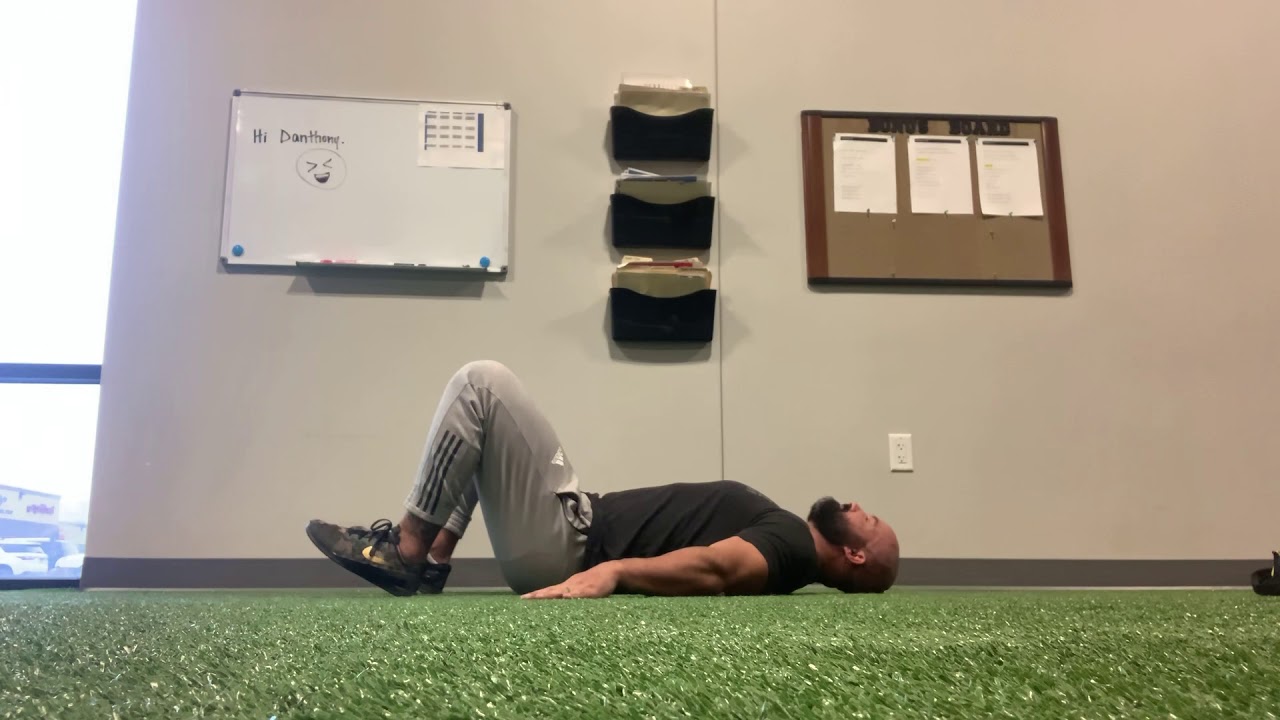 2 Leg Hip Lift - YouTube