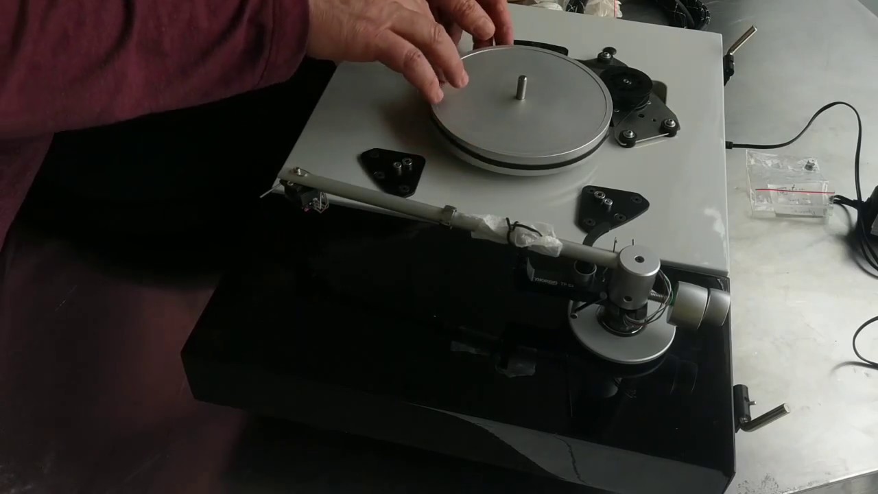 Perpetuum Ebner PE1010 turntable first contact - YouTube