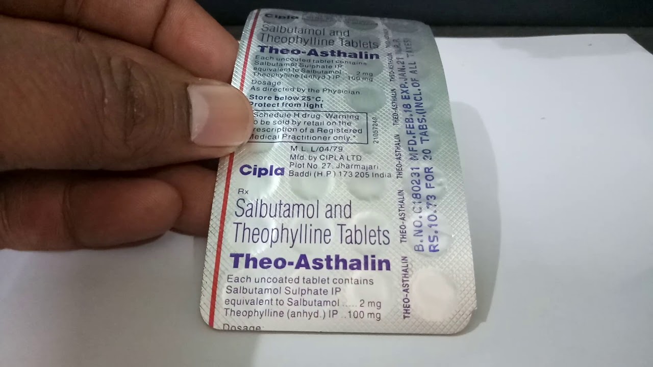 Theo-Asthalin Tablet Full Review - YouTube