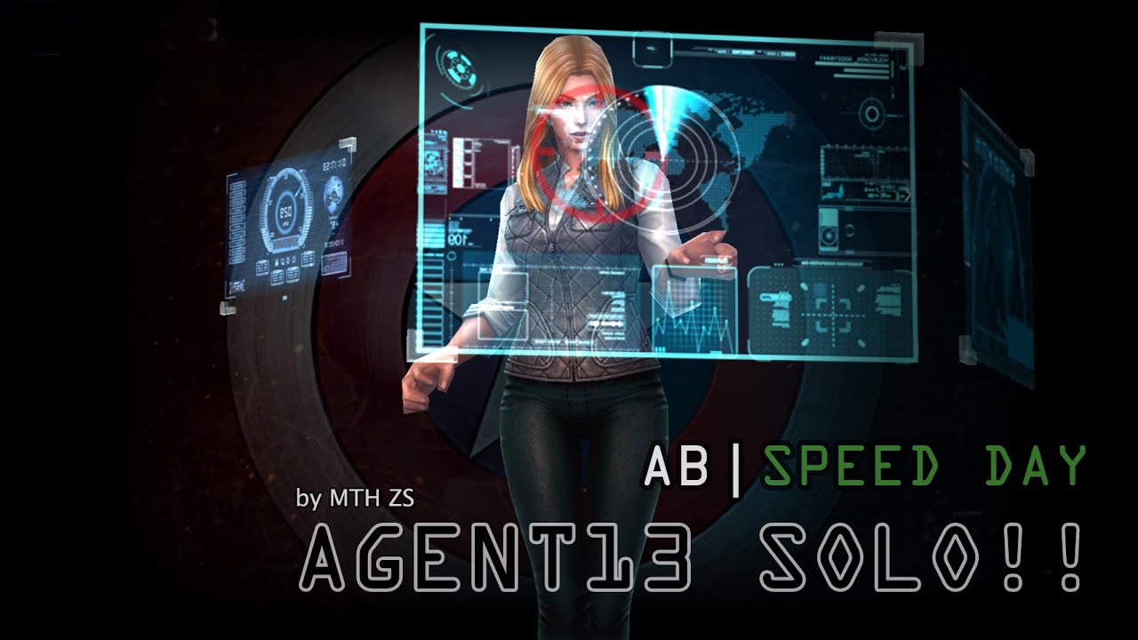 Marvel Future Fight: AB - SPEED DAY 163k | Agent 13 (T1) SOLO in 8 min ...