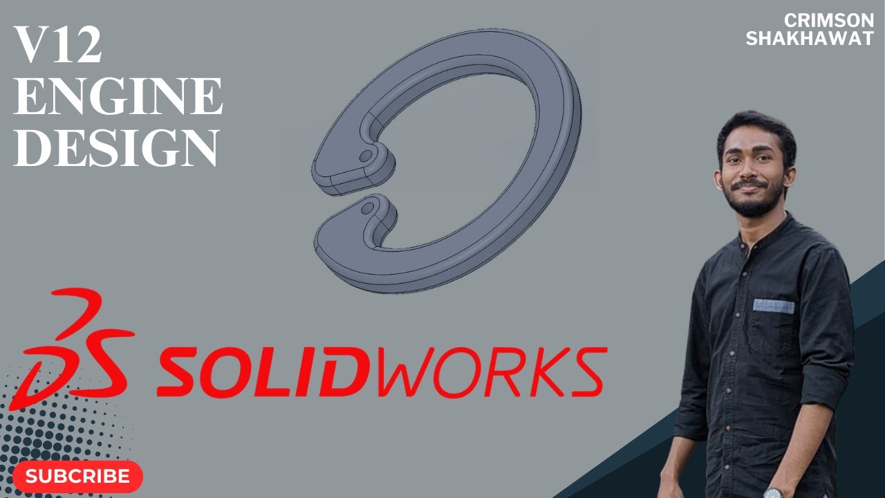 8. Pin Circlip Design Solidworks || Step by Step Tutorial by Shakhawat ...