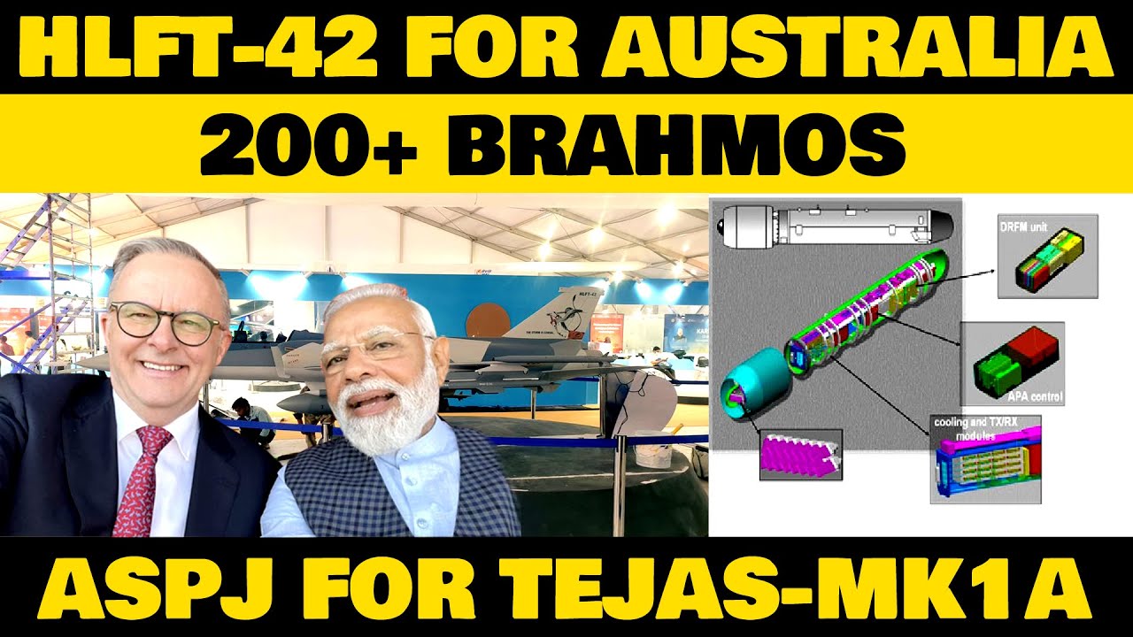 Indian Defence News:HLFT-42 Export Order,Tejas Mk1a ASPJ pod Ready ...