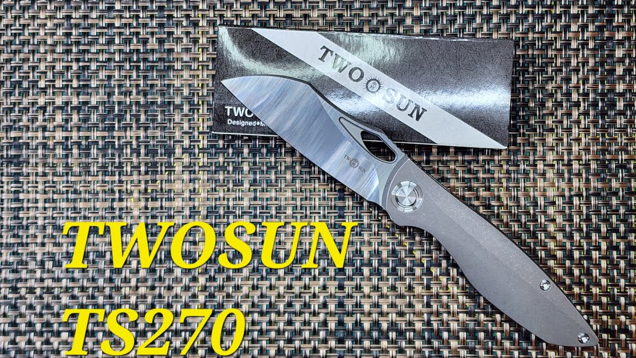 TWOSUN TS270 M390, Amazingly Precise Milling makes disassembly a little ...