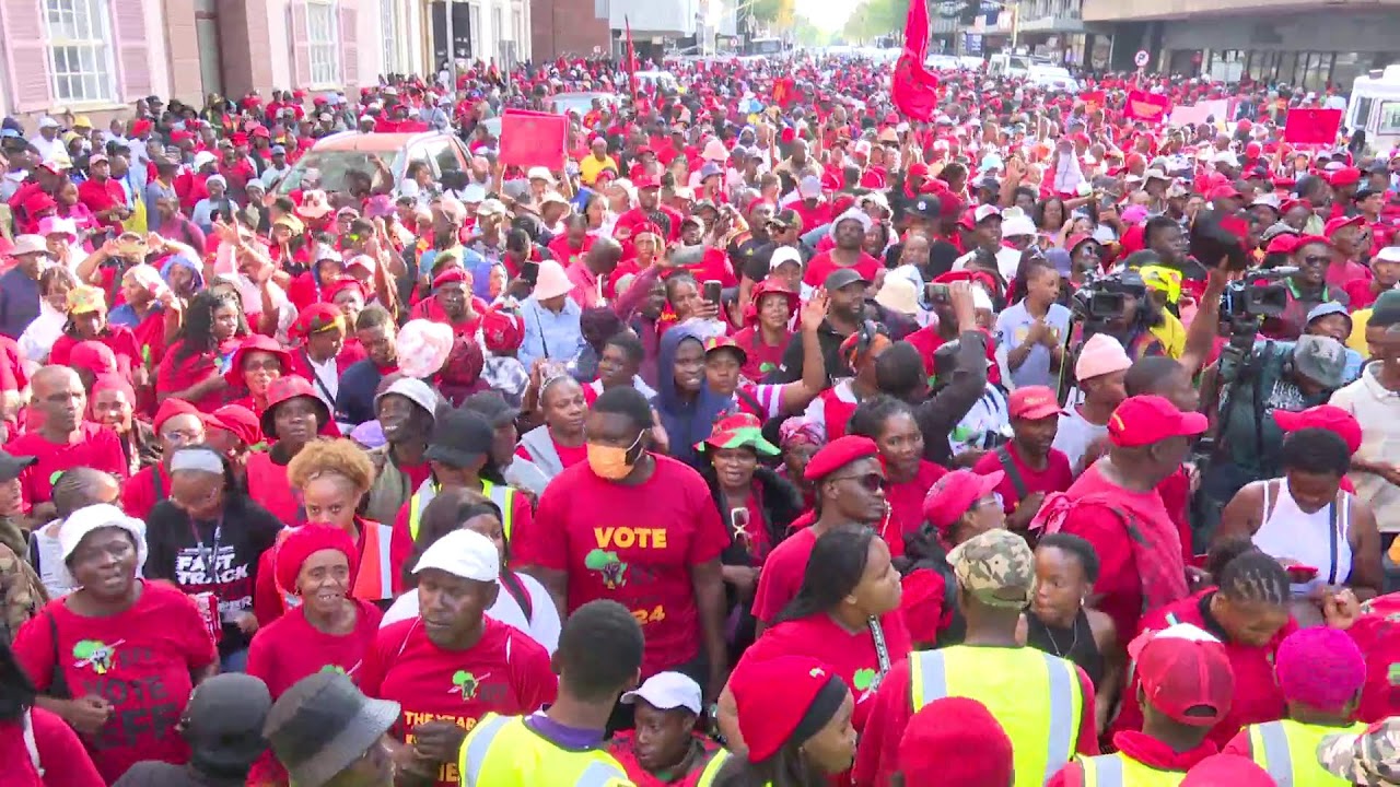 EFF VAT VICTORY MARCH - YouTube