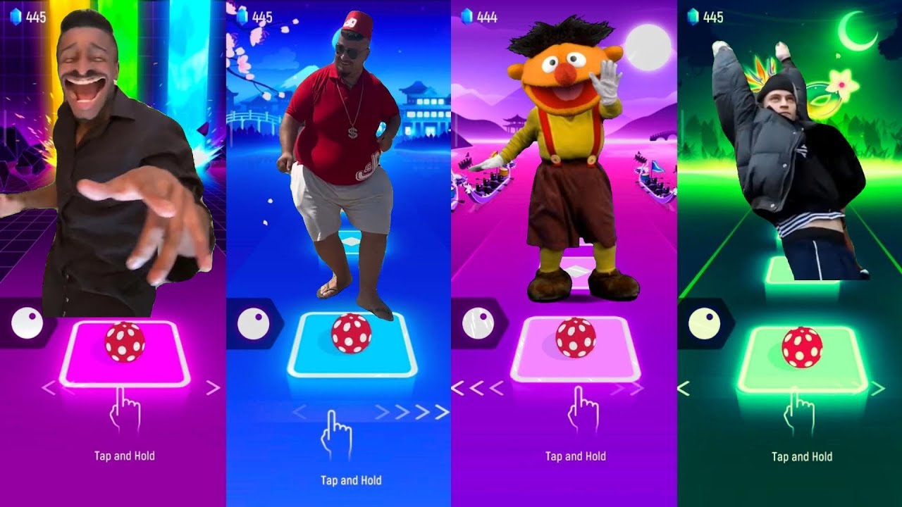 Jump and Hop to the Beat with Tiles Hop! - YouTube