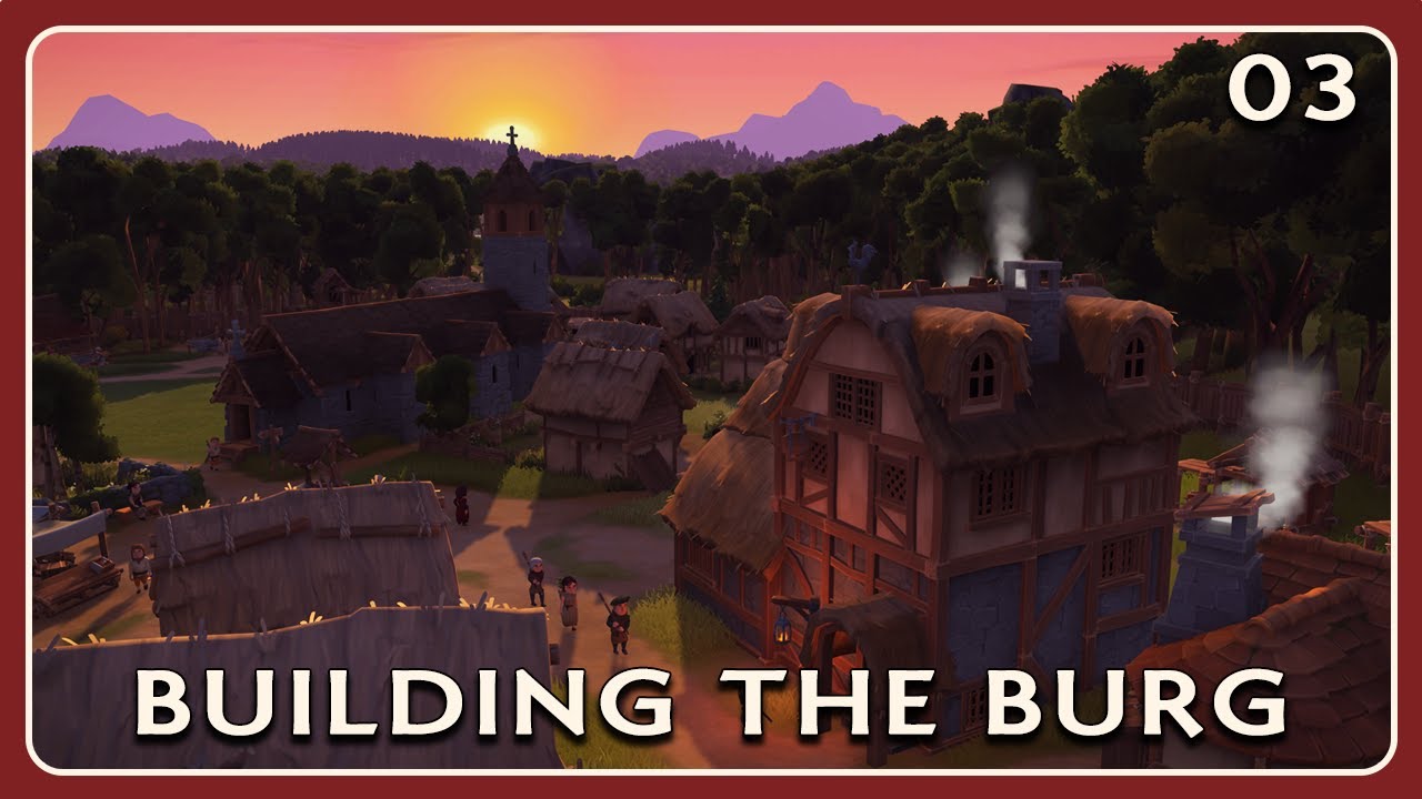 Building The Perfect Medieval Burg In Foundation | EP03 - Industry ...