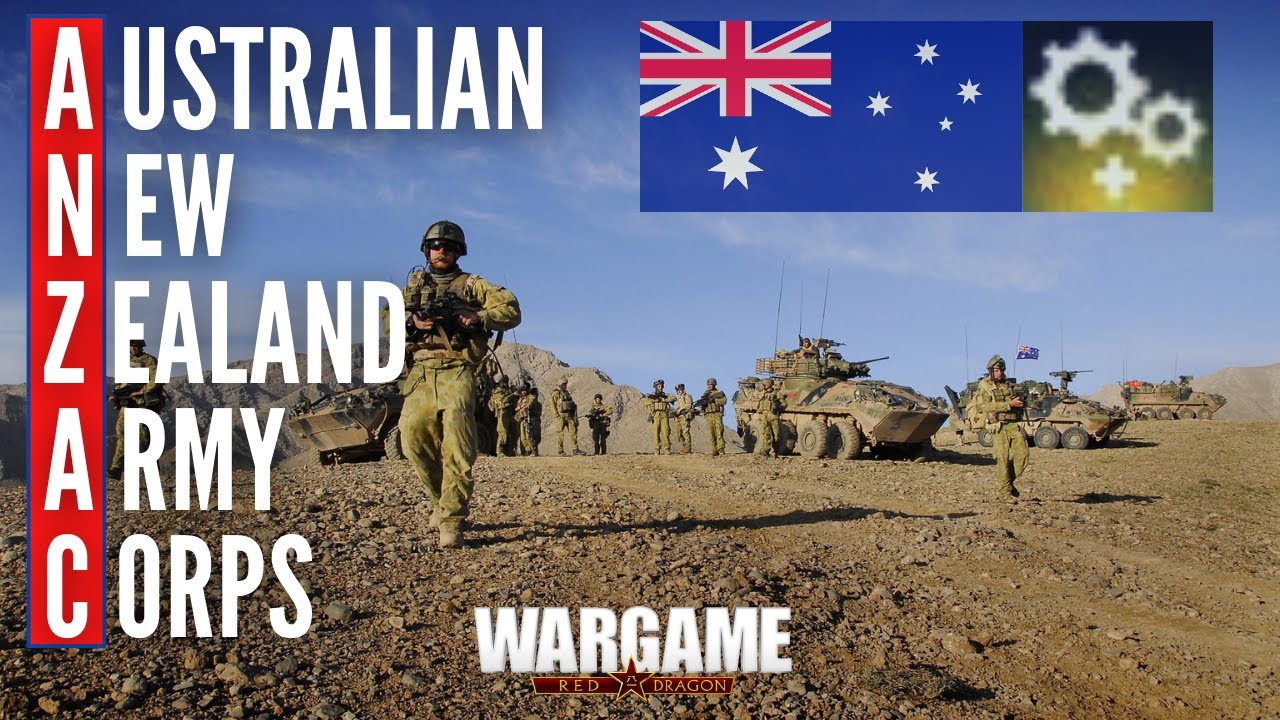 Australian and New Zealand Army Corps l Wargame: Red Dragon - YouTube