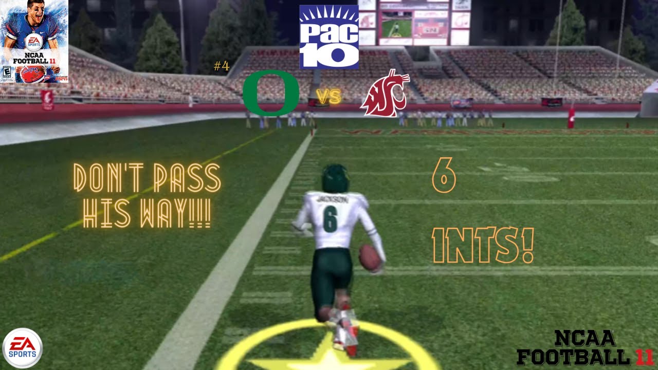 NCAA Football 11 Road To Glory Demarcus Jackson S2|Ep.4 DON'T PASS HIS ...