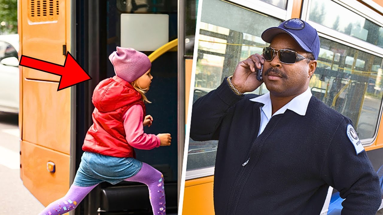 Bus Driver Calls 911 After Little Girl Asks, "Can You Take Me To Where ...