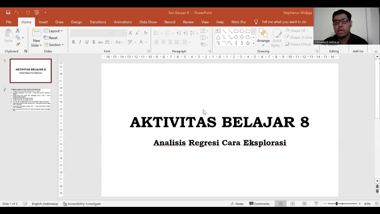 Analisis dan Visualisasi Data - MSIM4310 - Aktivitas 8 - FST - UT - YouTube