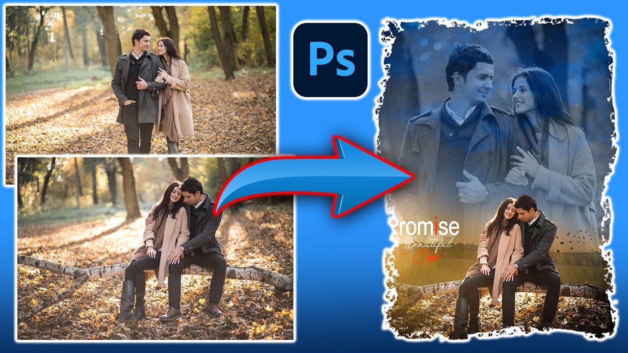 The Making of Couple photo CLASS; 2 - Manipulation; Photoshop Tutorial ...