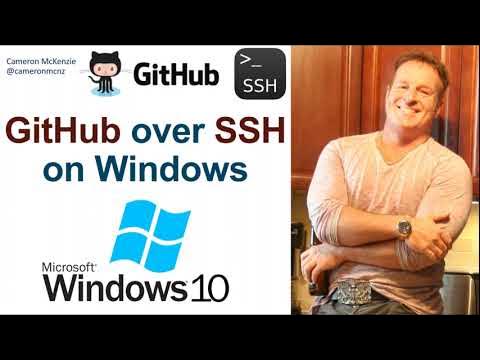 How to use GitHub with SSH Keys on Windows 10 - YouTube