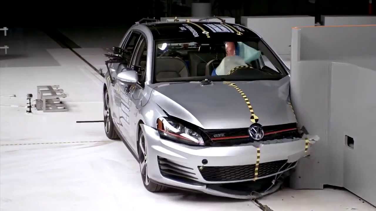 Crash Test Golf Gti MK7 2015 - YouTube
