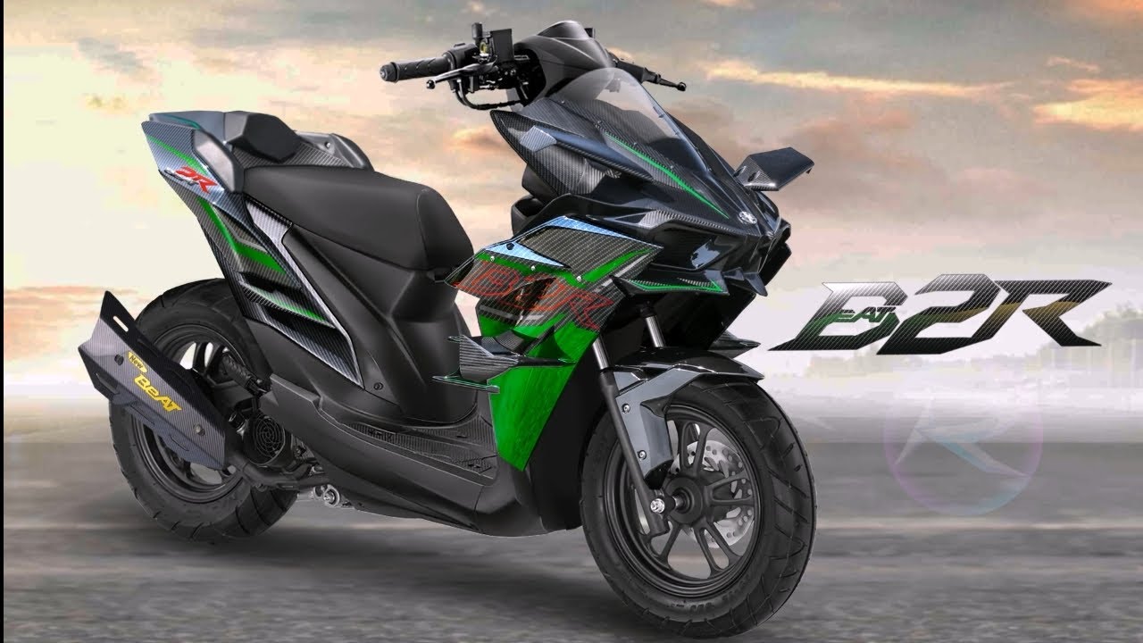 HONDA BEAT RASA NINJA H2R ‼ B2R - YouTube