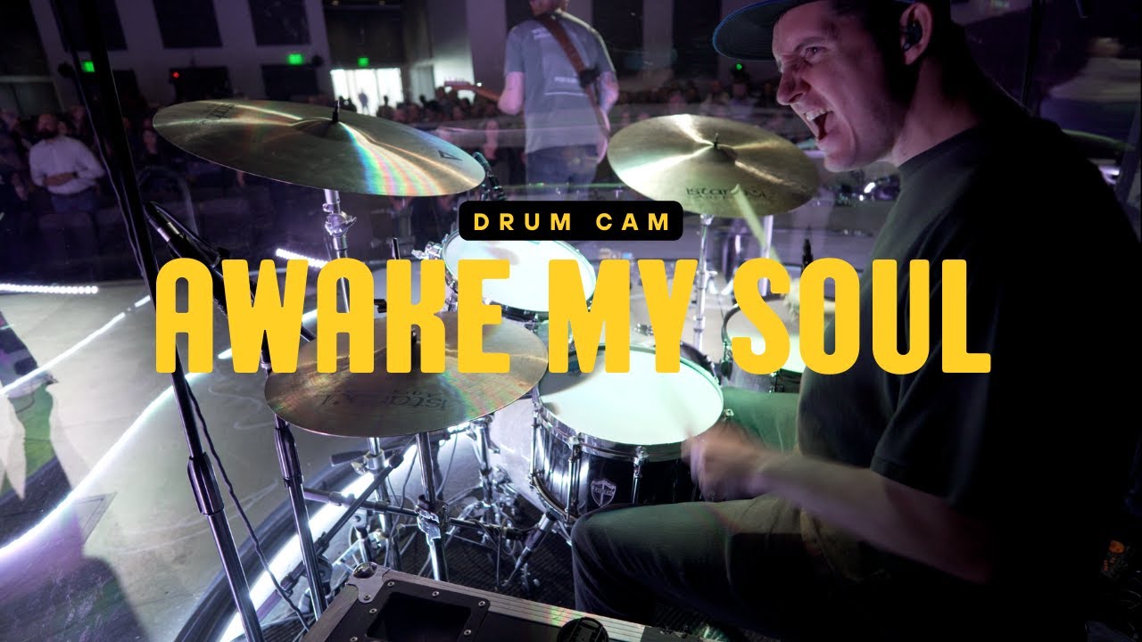 awake my soul hillsong worship drum cover Ryan Prim - YouTube