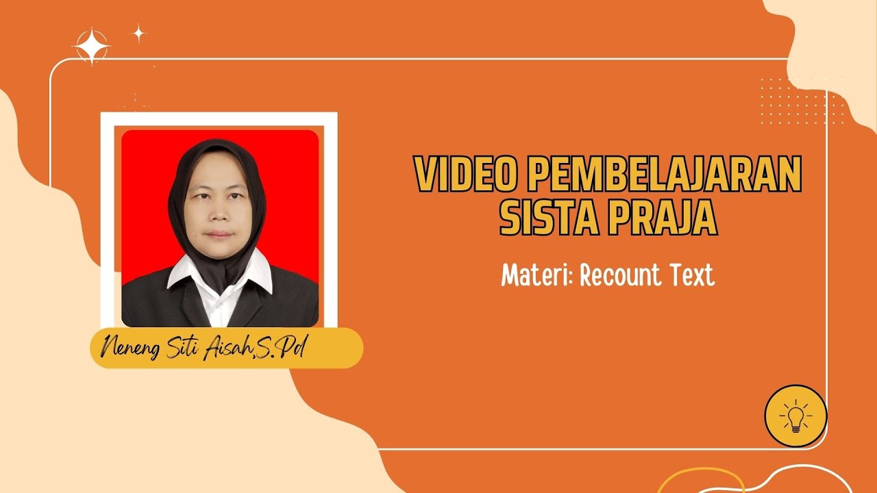 Video Pembelajaran Sista Praja | Neneng Siti Aisah | SMKN 3 Linggabuana ...
