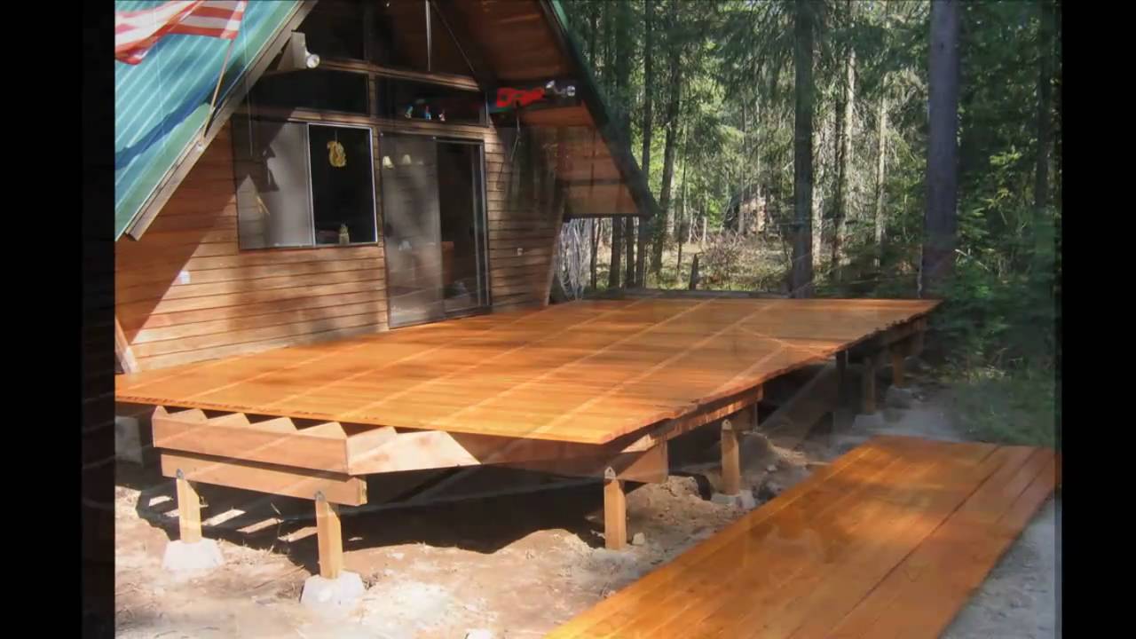 DIY Chalet Front Deck Rebuild - Detailed Construction - YouTube
