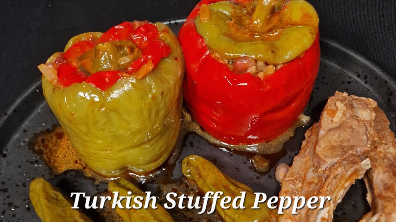 Turkish Stuffed Pepper | Biber Dolması - YouTube