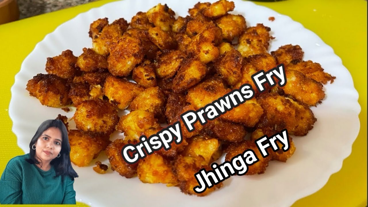 Crispy Prawns Fry Recipe | Jhinga Fry | घर पे रेस्टोरेंट जैसा Crispy ...