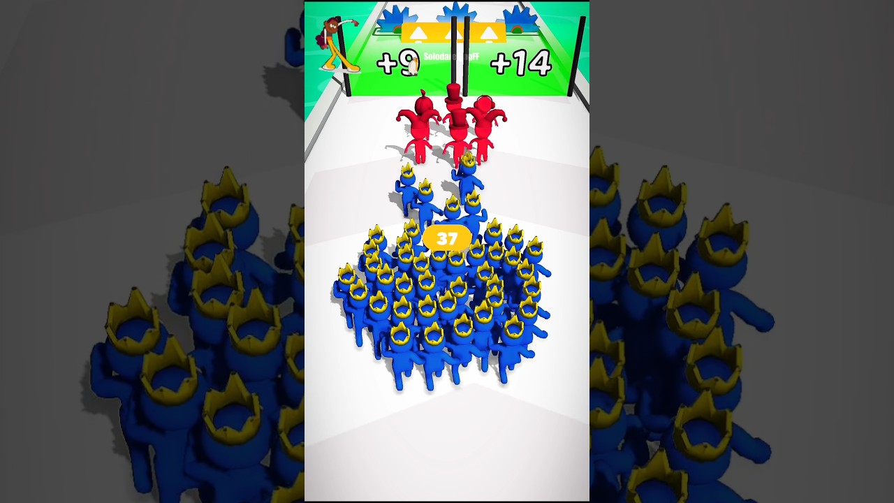 Sigma Crowd StickMan Color Run 🚦#games #gaming #gameplay #게임 - YouTube