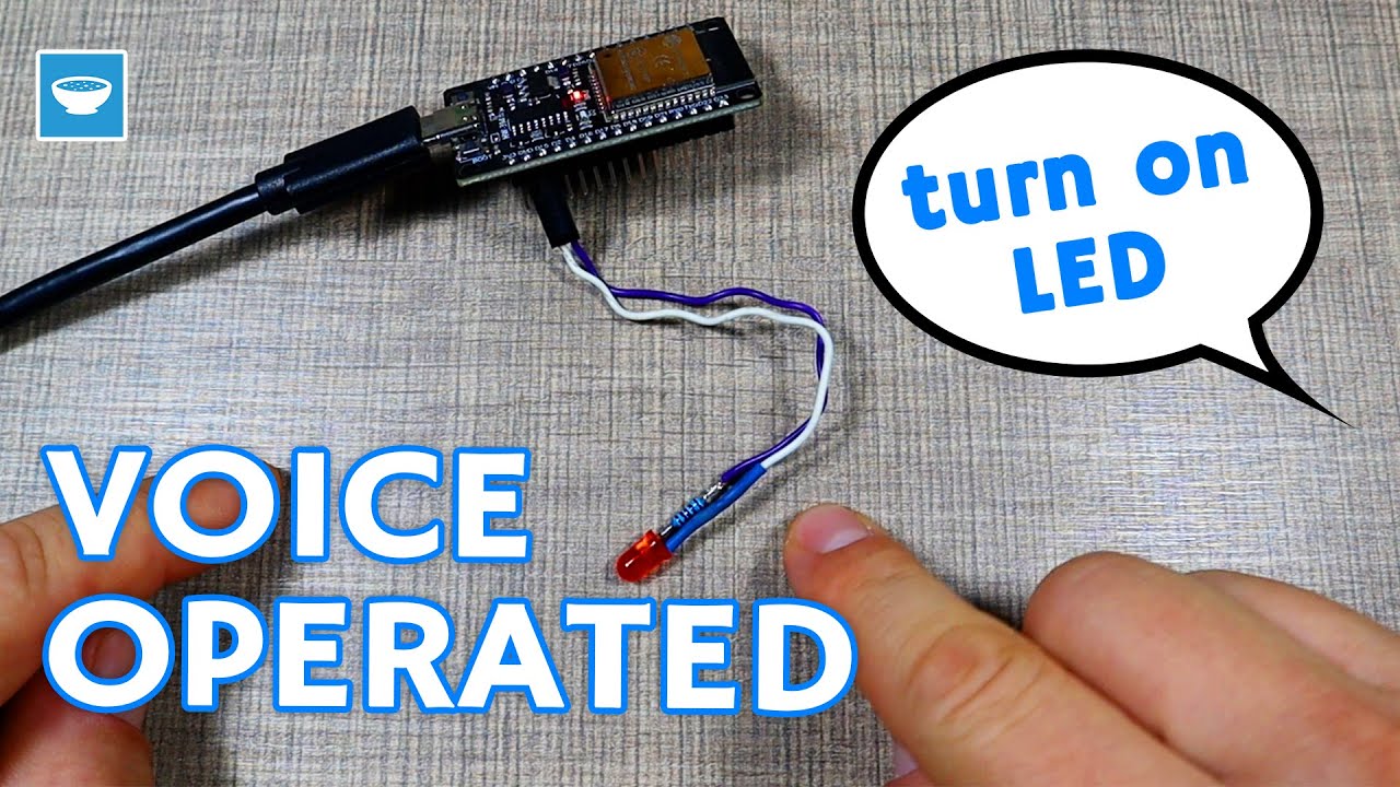 Voice Controlled LED Light with ESP32 and Google Home - YouTube