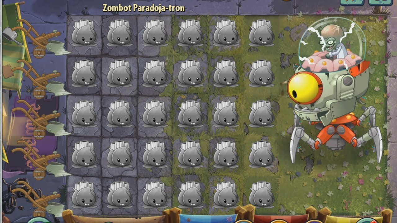 Plants vs Zombies 2 - Revivir Akee en zona Zombot - YouTube